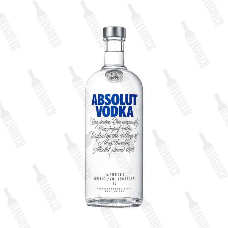 Absolut Vodka 1000 ML - Hangover